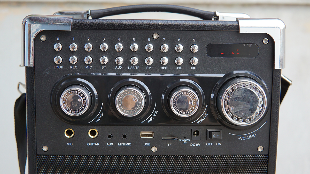 Loa kéo di động K66 chính hãng giá rẻ tại TP HCM tặng mic không dây