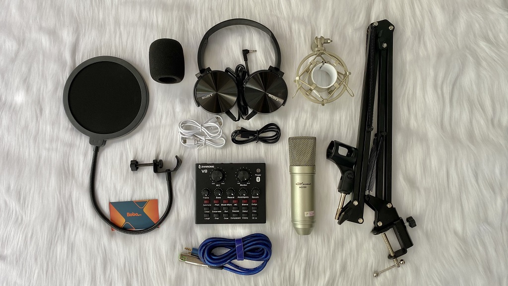 Bộ mic thu am Aqta AQ 100