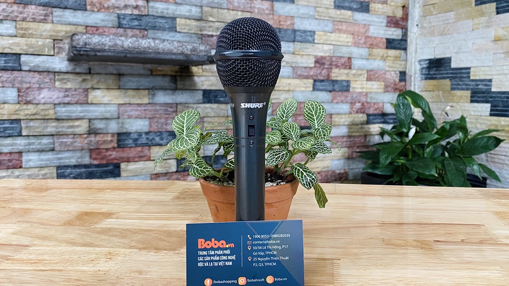 Micro có dây Shure 959 hát kraoke cực hay chính hãng