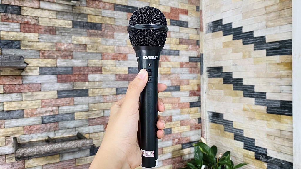 Micro có dây Shure 959 hát kraoke cực hay chính hãng