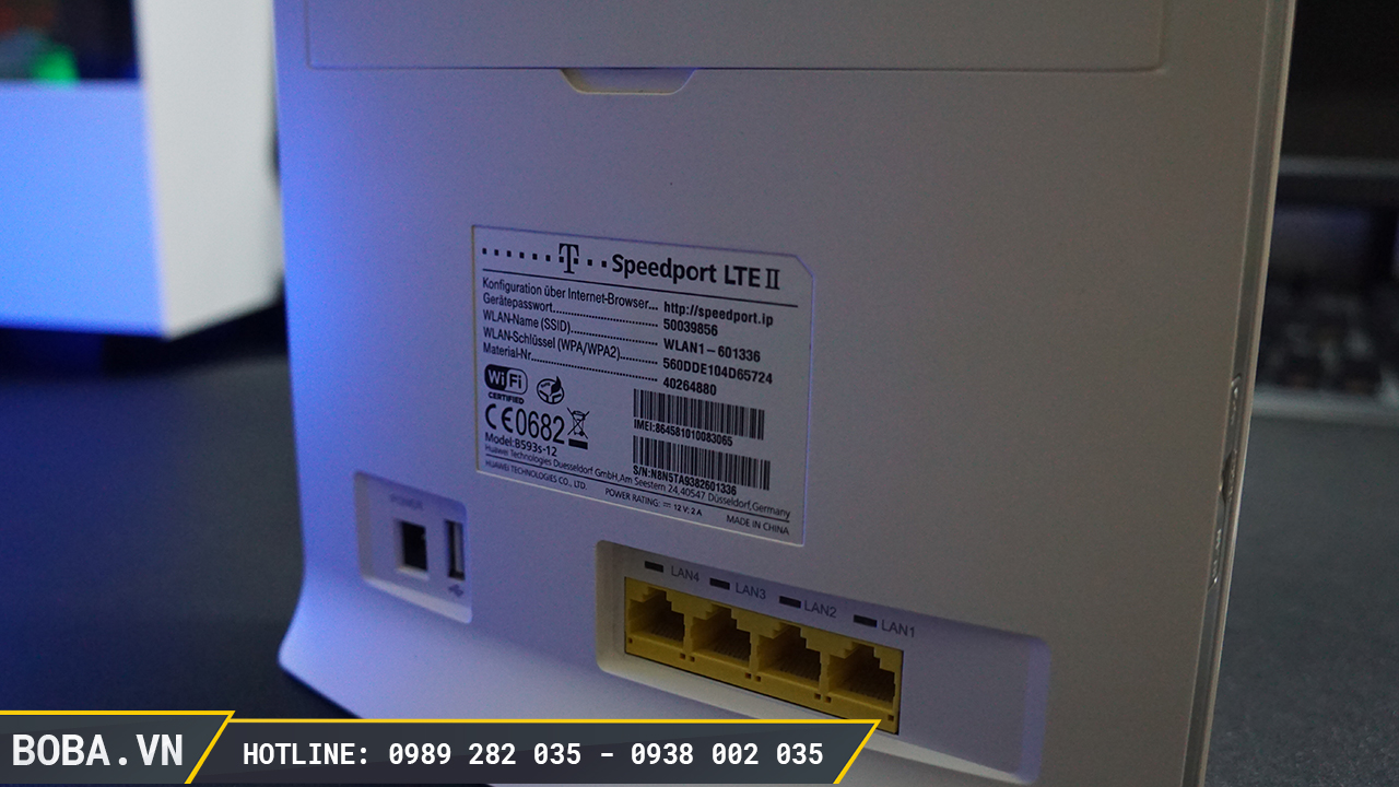 Bộ phát wifi 4G Huawei B593 chính hãng giá rẻ tại TP HCM